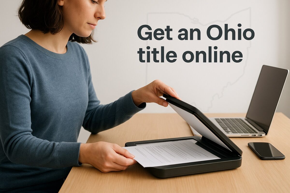 Get Your Ohio Vehicle Title Online — Fast, Simple & BMV-Free